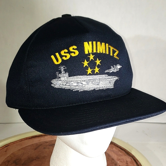 Northstar | Accessories | Uss Nimitz Hat With 5 Stars Battleship And ...